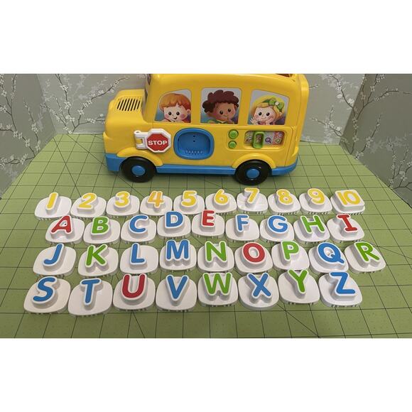 vtech | Toys | Vtech Count Learn Alphabet Bus Complete 26 Letters ...